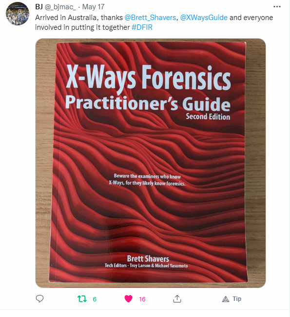 The XWF Guide is Worldwide! – The X-Ways Forensics Practitioner's Guide/2E